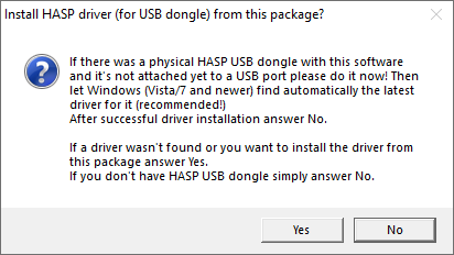 One User Installation