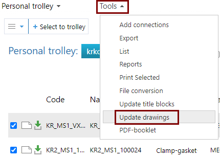 Background Update of Drawings 2022