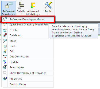 Import a Floor Plan (in dwg, dxf or dwf format)