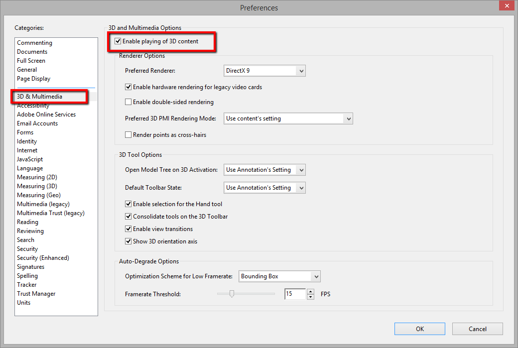 View a 3D PDF Model in Adobe Reader