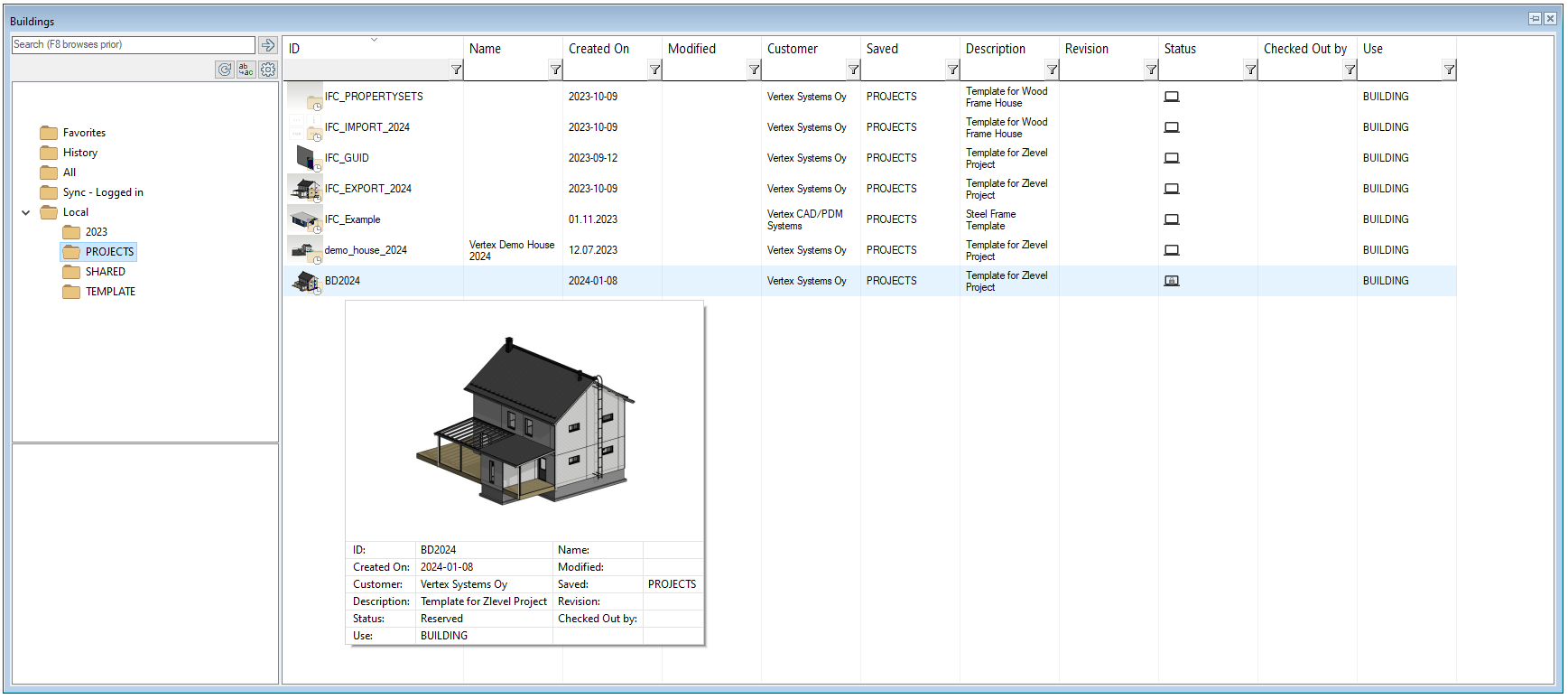 Building Management and Drawings