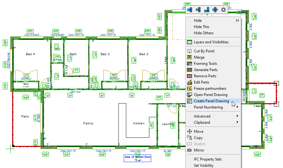 9. Create Panel Drawings