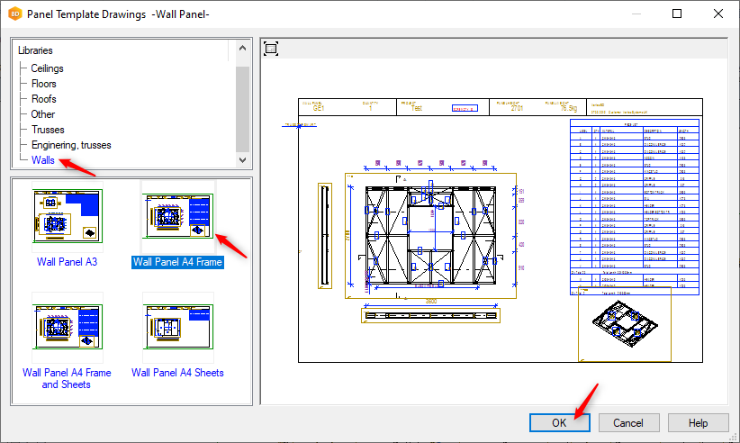 9. Create Panel Drawings