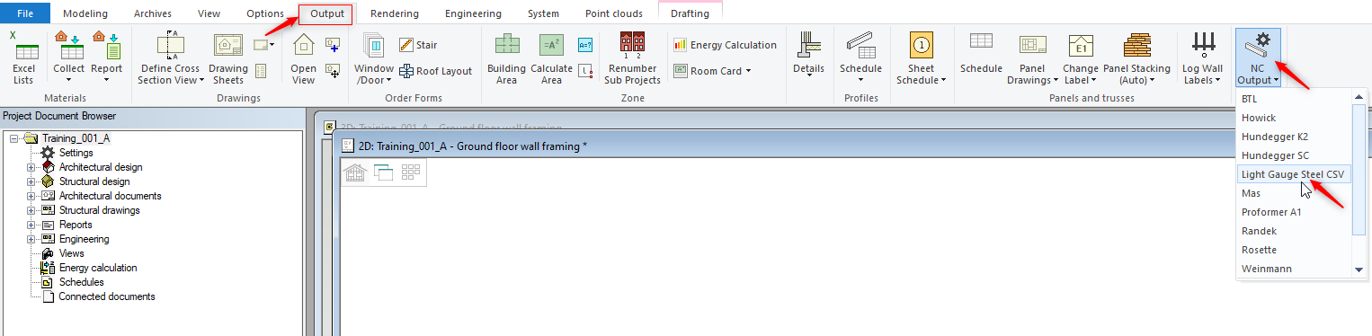 10. Generate NC Output files for production