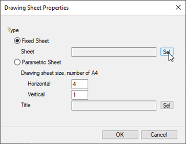 How to add Title block on the sheet
