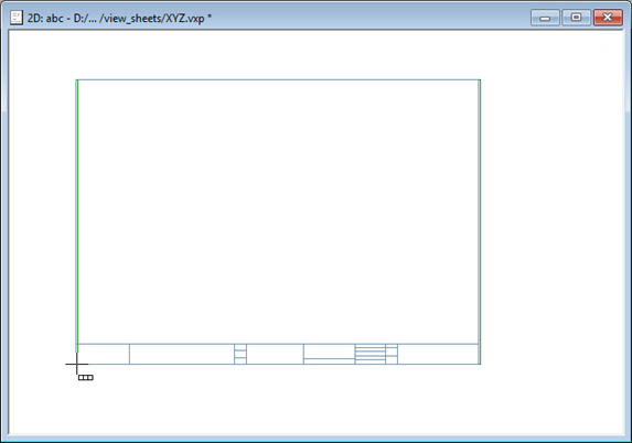 How to add Title block on the sheet