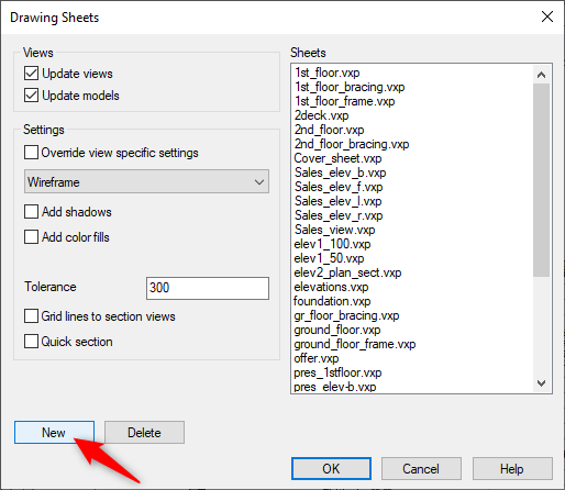 How to add Title block on the sheet