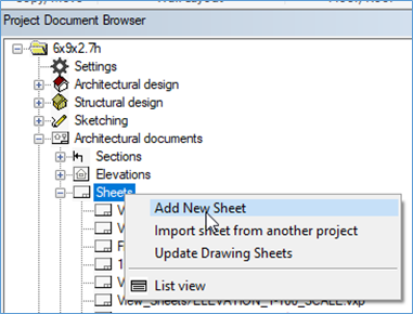 How to add Title block on the sheet