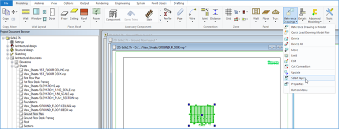 How to turn Layers, ON/OFF in layout Sheet