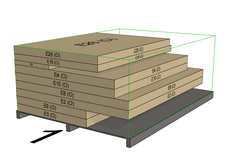 3D Panel Stacking