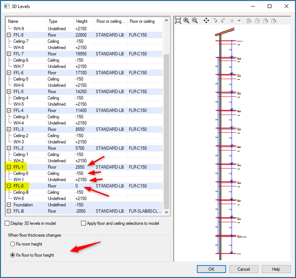 2.2 Edit Project Parameters