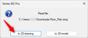 3.1 Importing DWG or DXF as reference drawing
