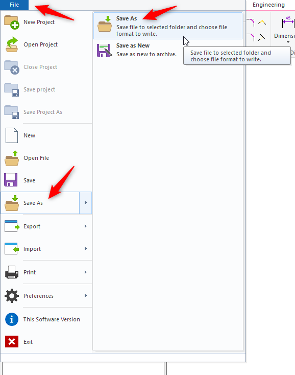 3.1 Importing DWG or DXF as reference drawing