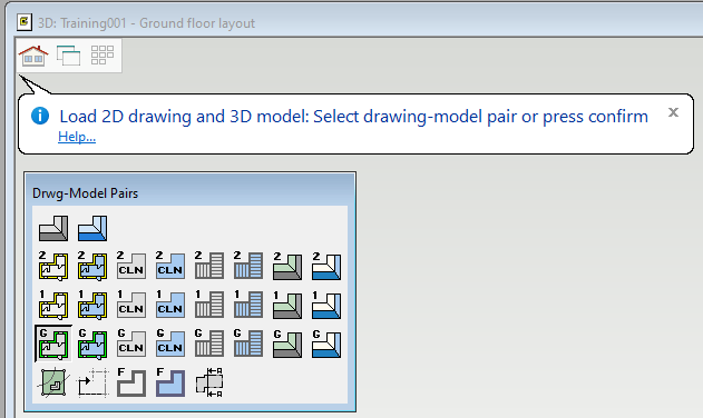 3.2 Quickly load drawing model pair as reference or Set Visibility